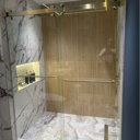 Glass Warehouse Polaris 60 in. x 78 in. Fully Frameless Sliding Bypass Shower Door & Reviews ...